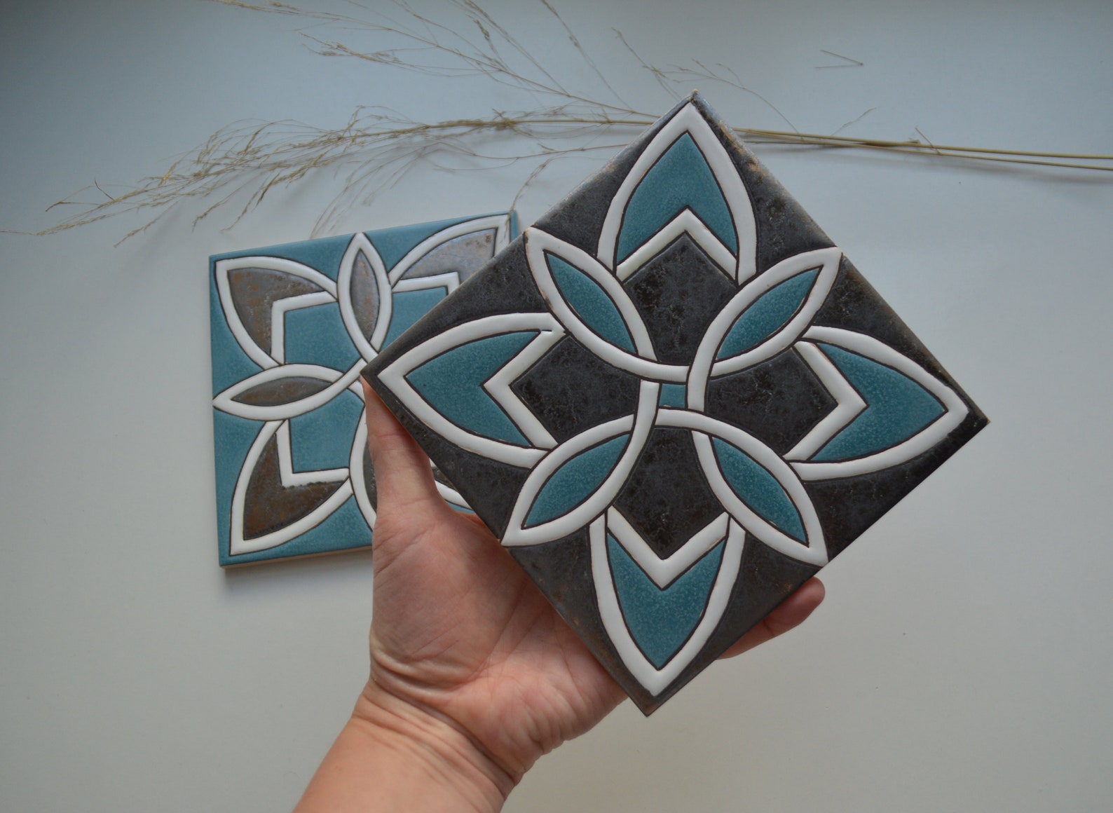 Handpainted Original Spanish Tiles, Bathroom Tiles, Backsplash Tiles ...