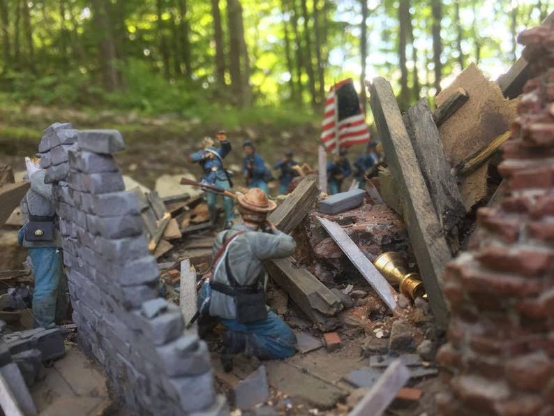 The Battle of Gettysburg diorama | Etsy