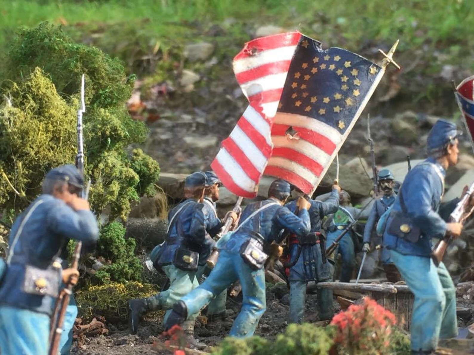 The Battle of Gettysburg diorama | Etsy