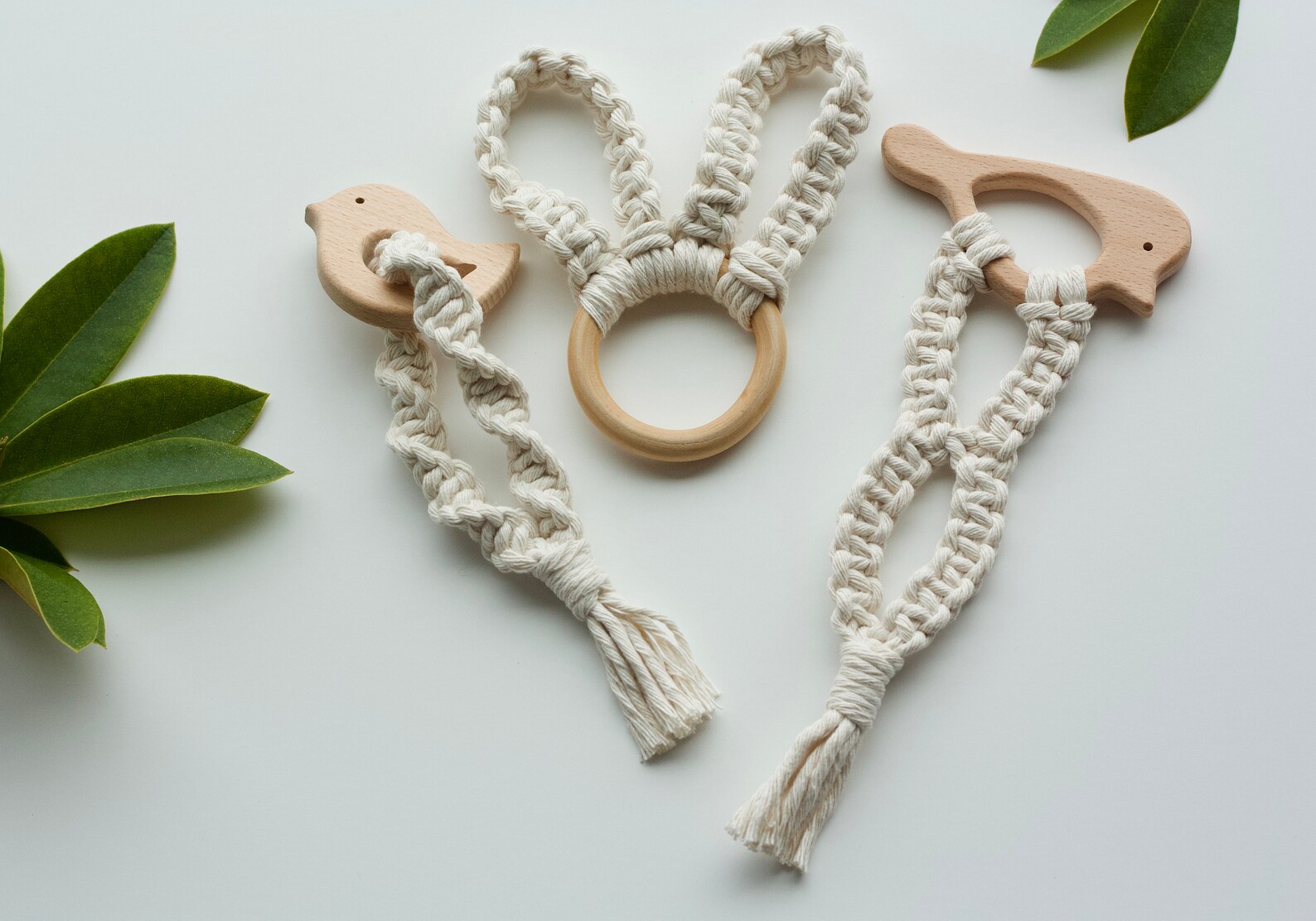 Macrame Baby Teether - Etsy