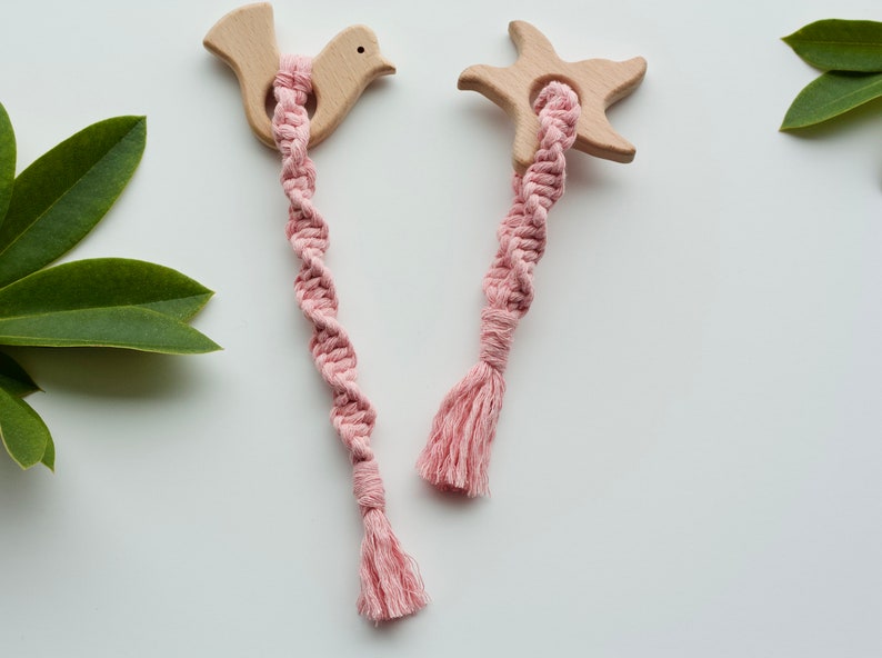 Macrame Baby Teether - Etsy