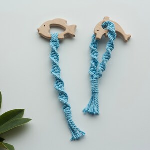 Macrame Baby Teether - Etsy
