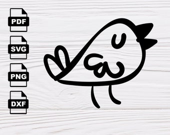 Bird svg | Etsy