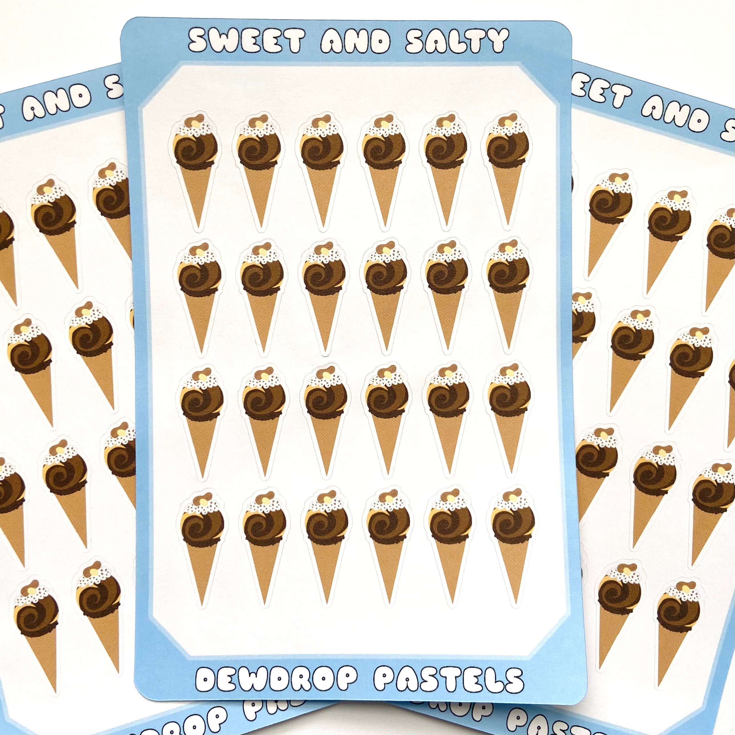 Sweet and Salty Sticker Sheet - Etsy