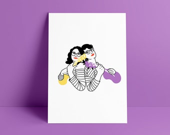 Illustration drawing | Etsy