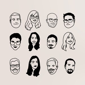 Custom Portrait, Social Media Avatar, Profile Picture, Illustration ...