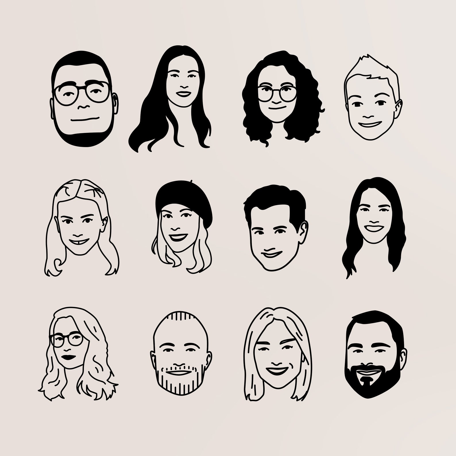 Custom Portrait, Social Media Avatar, Profile Picture, Illustration ...
