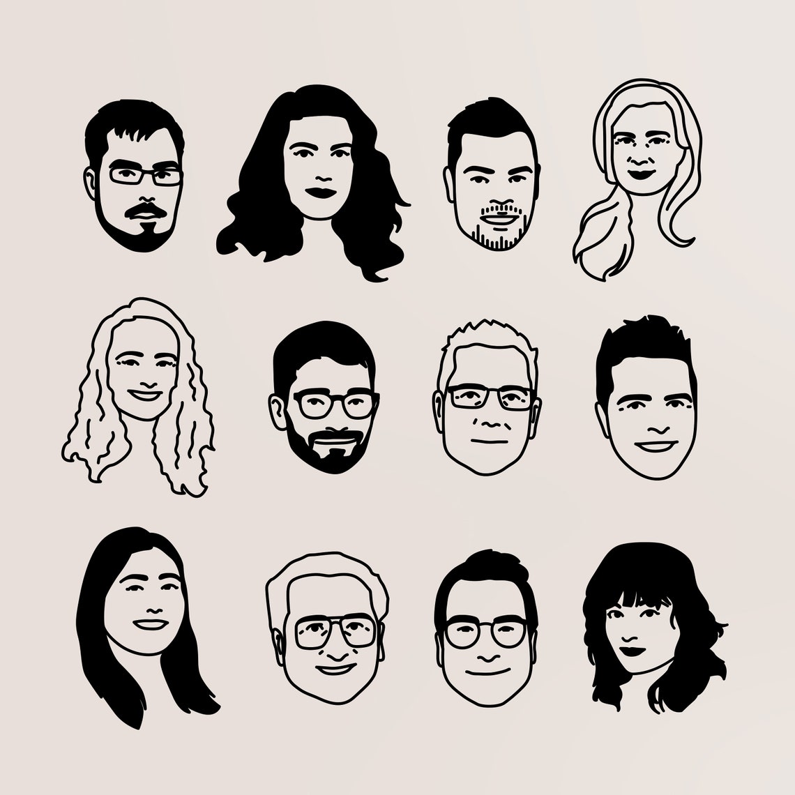 Custom Portrait, Social Media Avatar, Profile Picture, Illustration ...