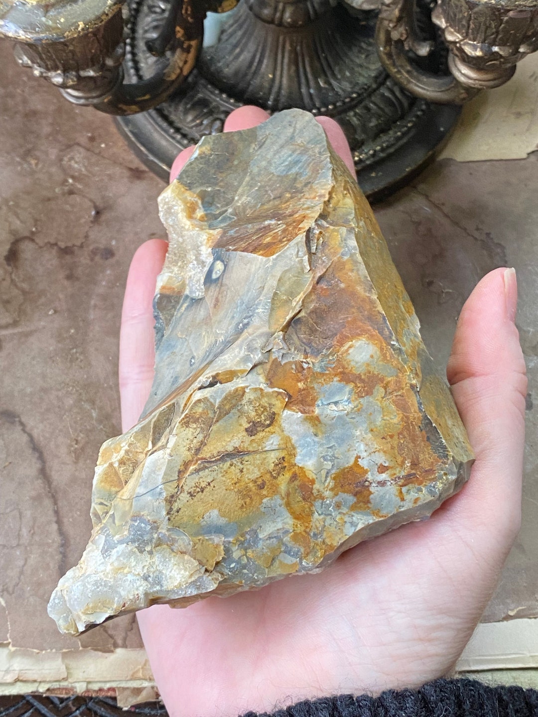 OHIO FLINT RIDGE Vanport Rough Megachert Variegated Rainbow - Etsy