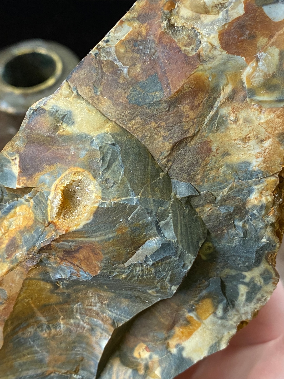 OHIO FLINT RIDGE Vanport Rough Megachert Variegated Rainbow - Etsy