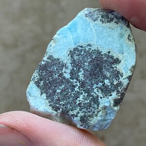 Rough Unpolished Larimar Slab From Dominican Republic - Etsy