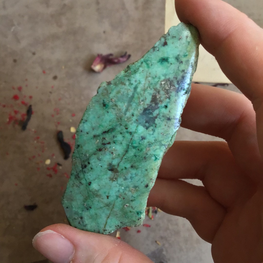 Polished Transvaal Jade Stone, Grossular Garnet, Africa - Etsy