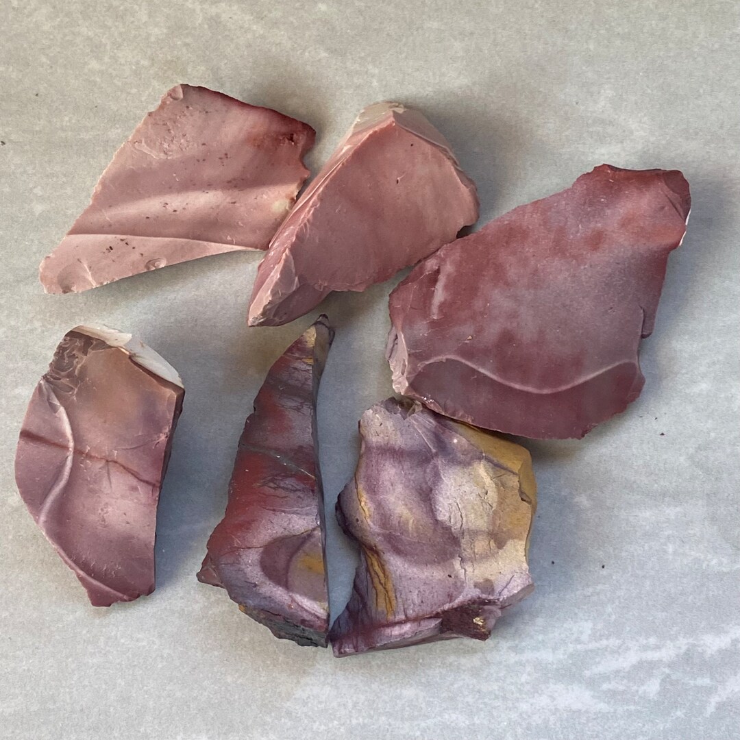 Purple Red MOOKAITE ROUGH Chosen at Random - Etsy
