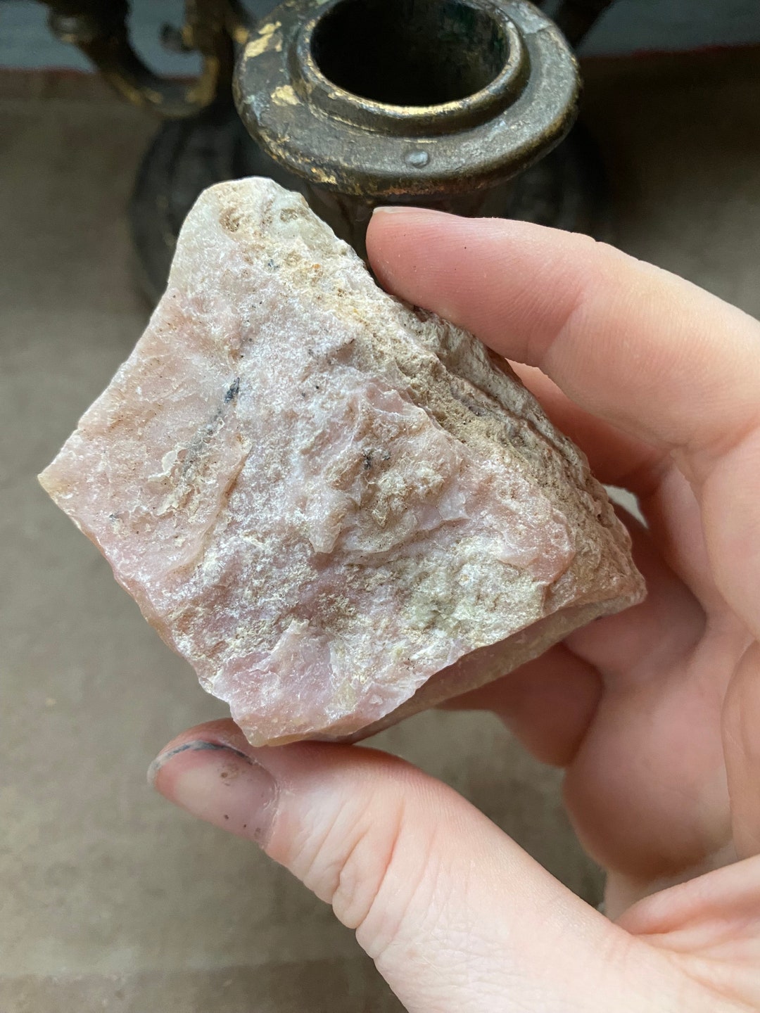 PINK POTCH OPAL Raw, Rough Common Opal Peru - Etsy