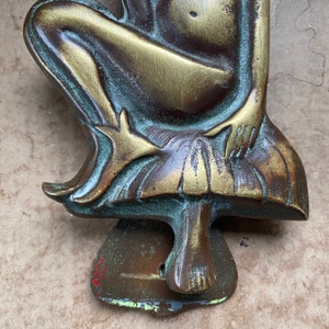 Vintage Imp Pixie Doorknocker - Etsy