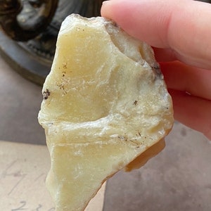 YELLOW POTCH OPAL Raw, Rough Common Opal Australia - Etsy