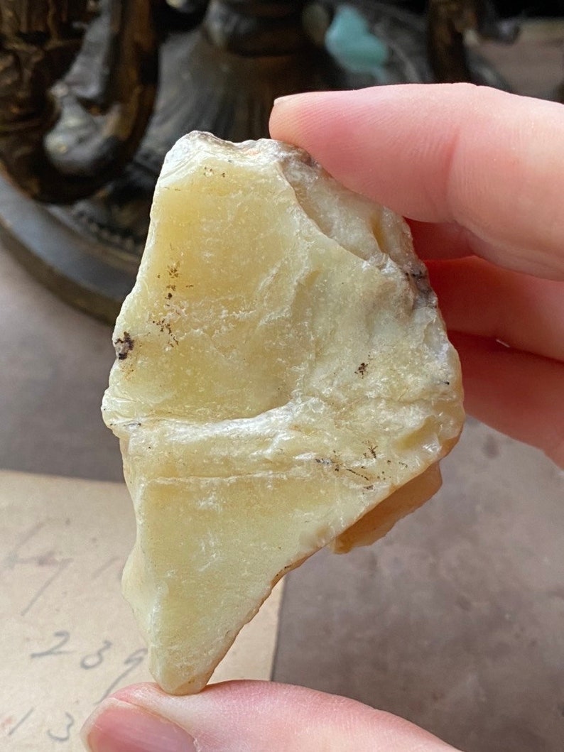 YELLOW POTCH OPAL Raw, Rough Common Opal Australia - Etsy