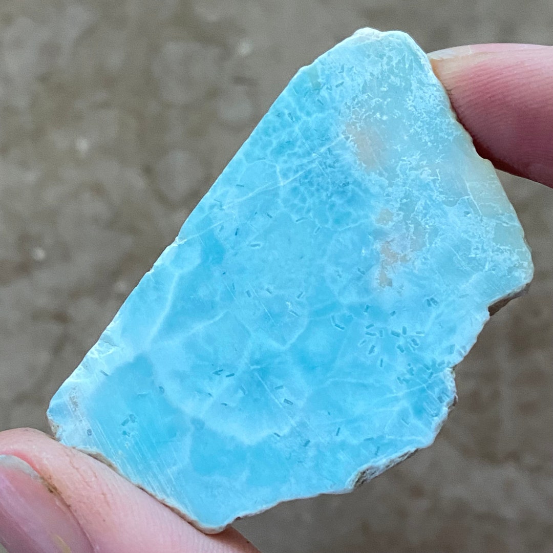 LARIMAR ROUGH SLAB Unpolished - Etsy