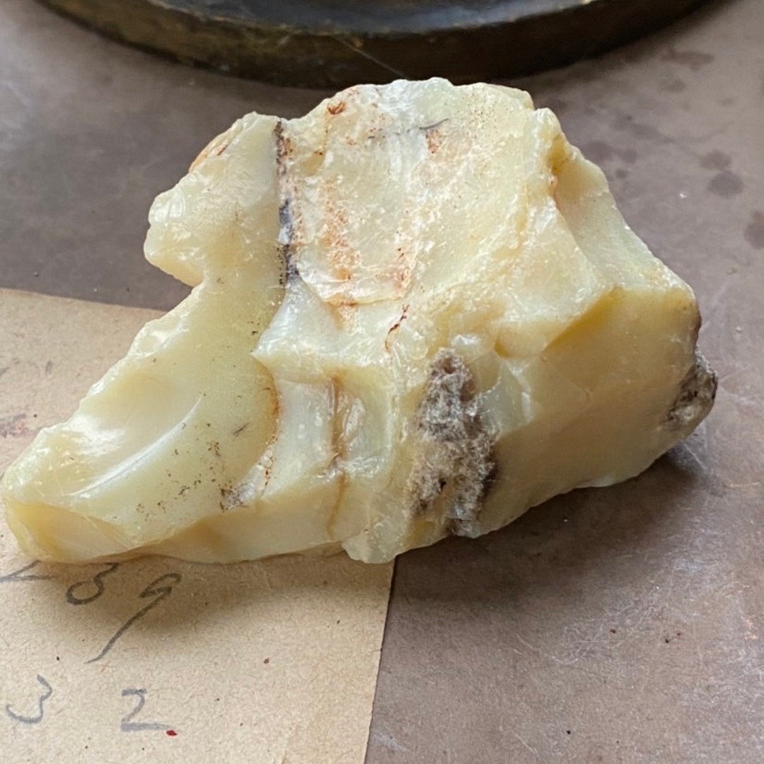 YELLOW POTCH OPAL Raw, Rough Common Opal Australia - Etsy