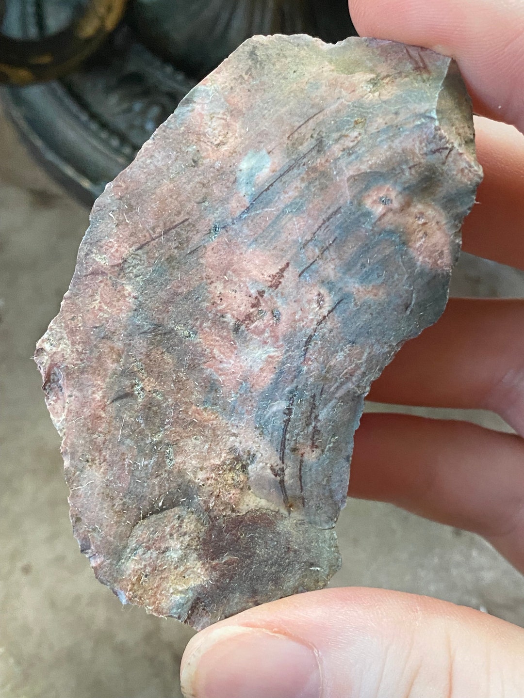 OHIO FLINT RIDGE Vanport Rough Megachert Variegated Rainbow - Etsy