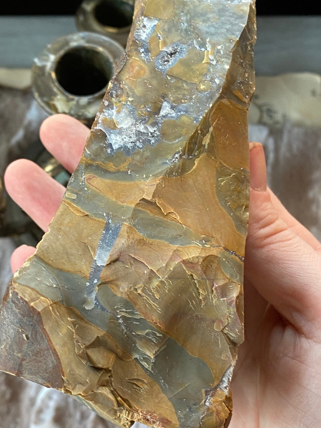 OHIO FLINT RIDGE Vanport Rough 606 Grams - Etsy