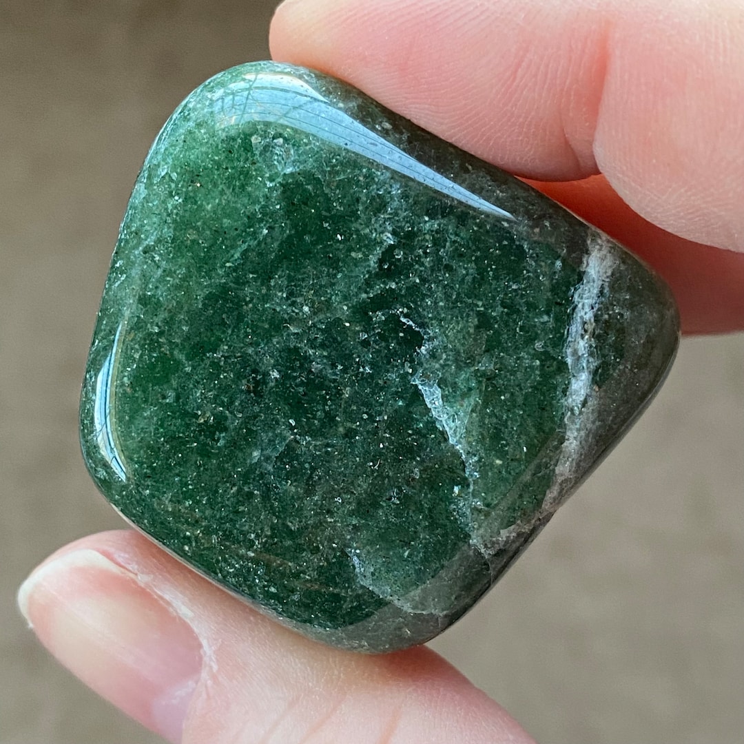 GREEN TANZBERRY Fuchsite Included Quartz Rare - Etsy