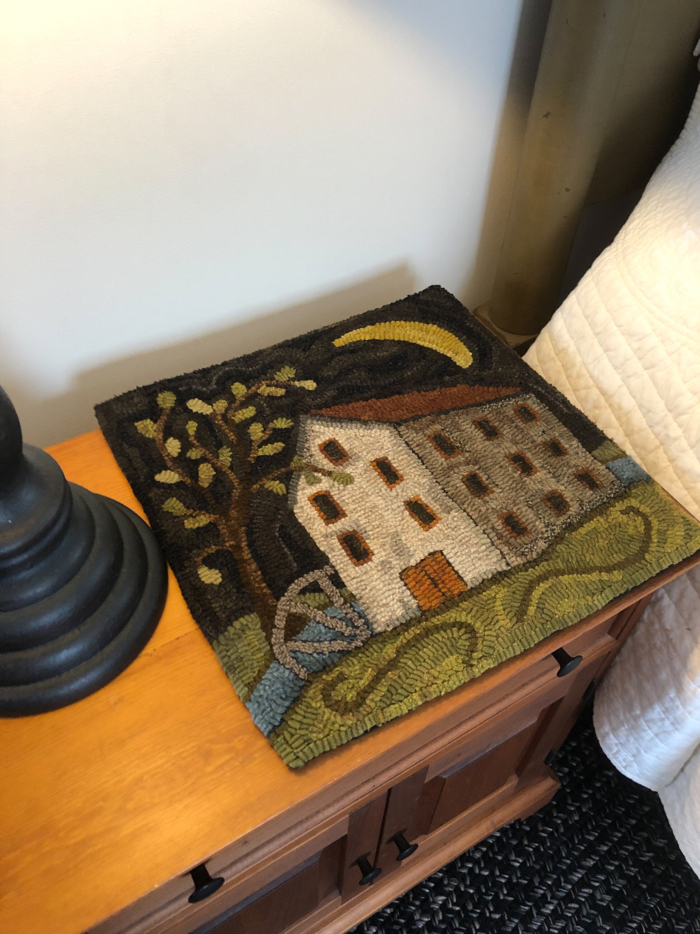 WILLOW TREE MILL village Tile Series Traditional Rug - Etsy