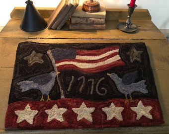 WINTER BERRIES - Rug Hooking Pattern Designed by Therese Shick - Etsy