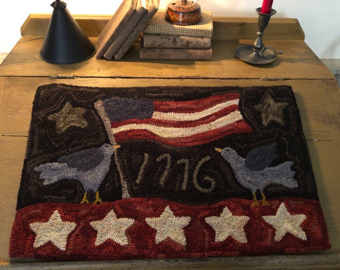 INDEPENDENCE Rug Hooking Pattern Designed by Therese Shick - Etsy