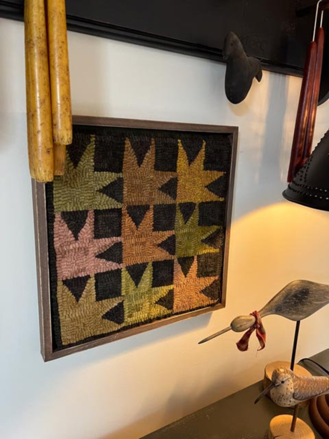 QUILT FOOTER I (footer Series) - Traditional Rug Hooking Pattern ...