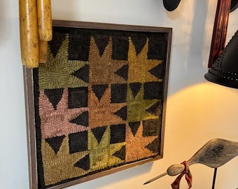 QUILT FOOTER II (footer Series) - Traditional Rug Hooking Pattern ...