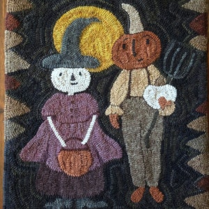 HALLOWEEN GOTHIC - Rug Hooking Pattern Designed by Therese Shick - Etsy