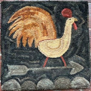 ANTIQUE WEATHERVANE 2 - Traditional Rug Hooking Pattern Designed by ...