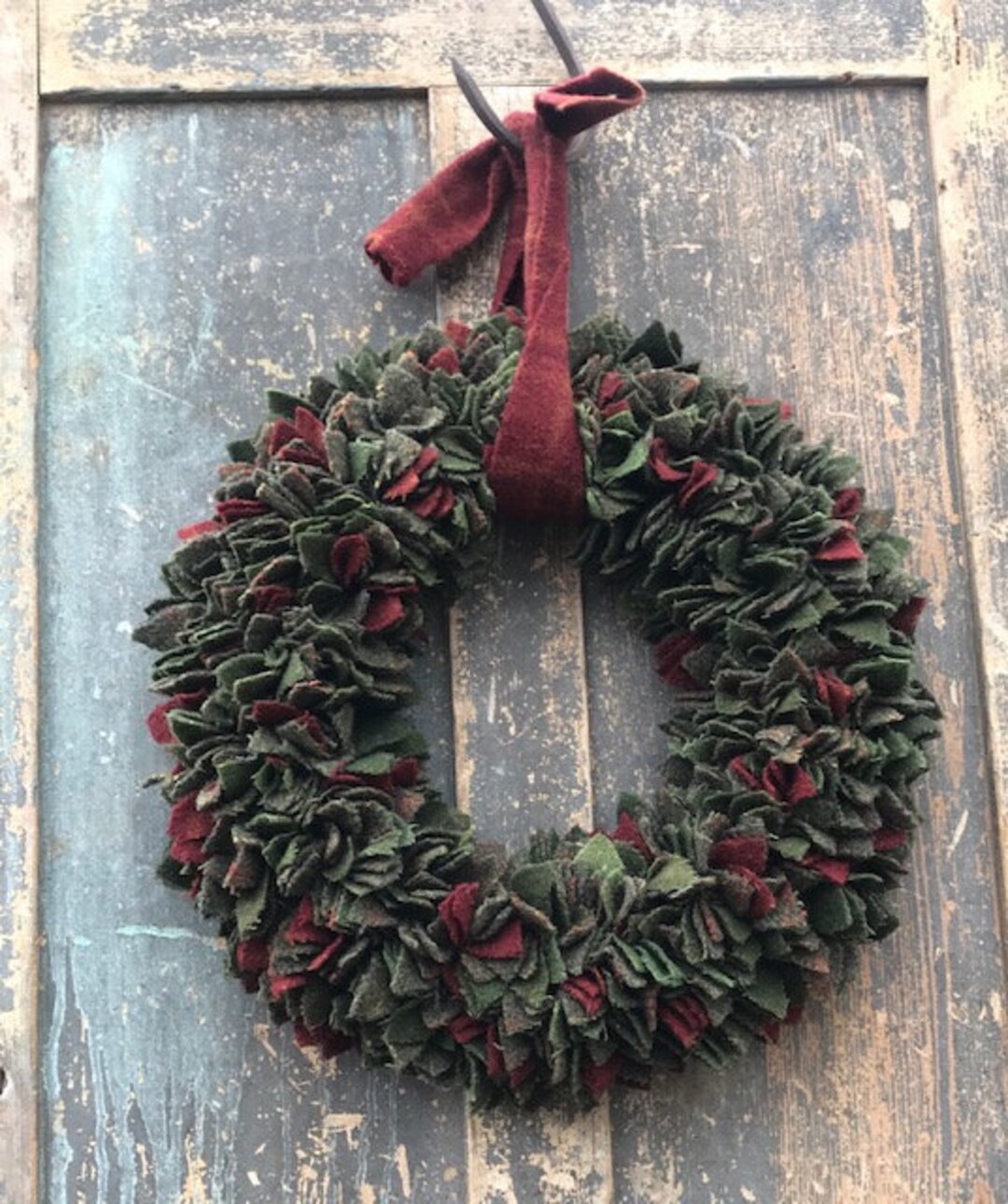 12" Proddy Wreath KIT - 3-dimentional - Designed by the Wool'n Gardener ...