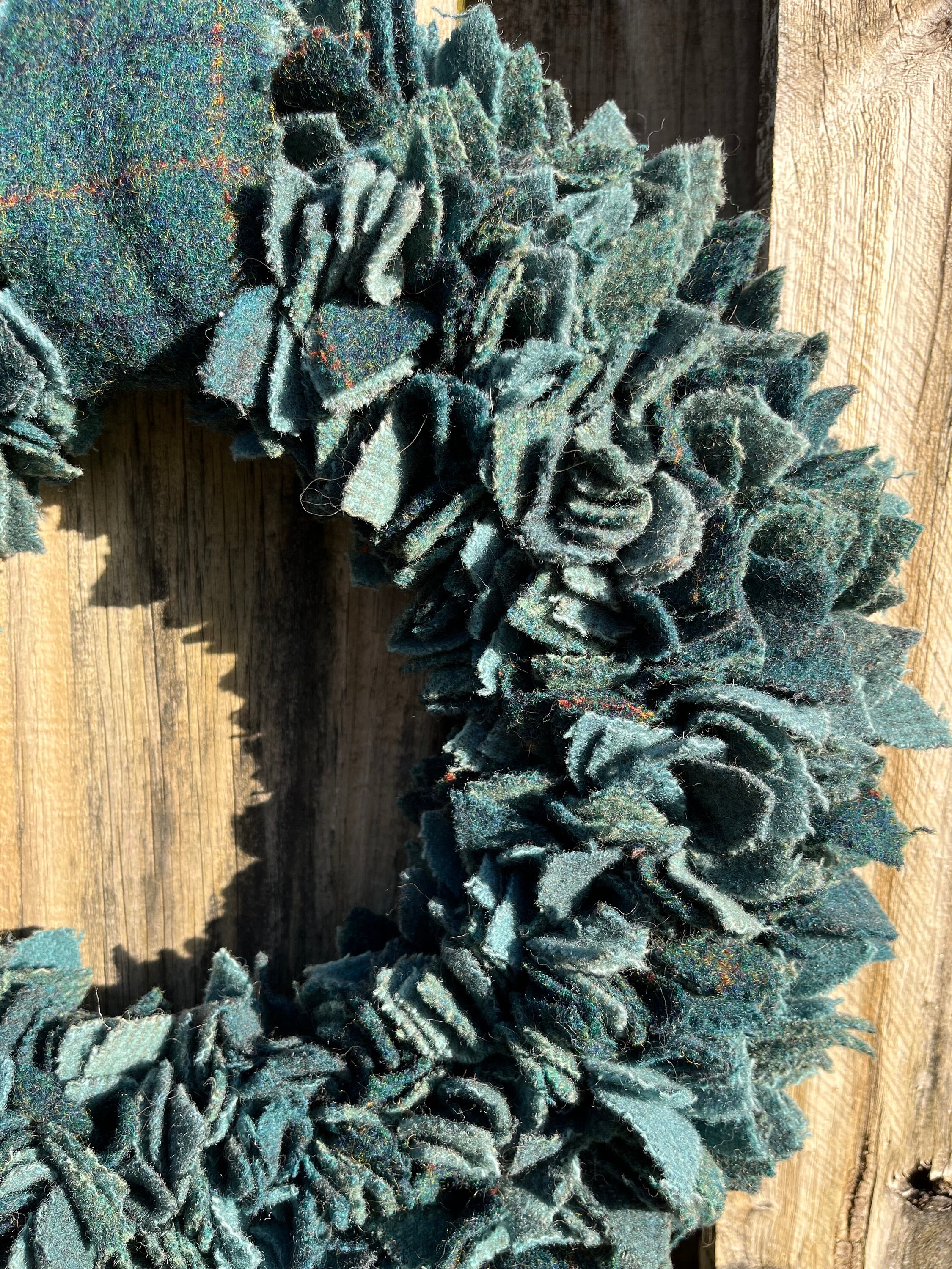 12" Proddy Wreath KIT - 3-dimentional - Designed by the Wool'n Gardener ...