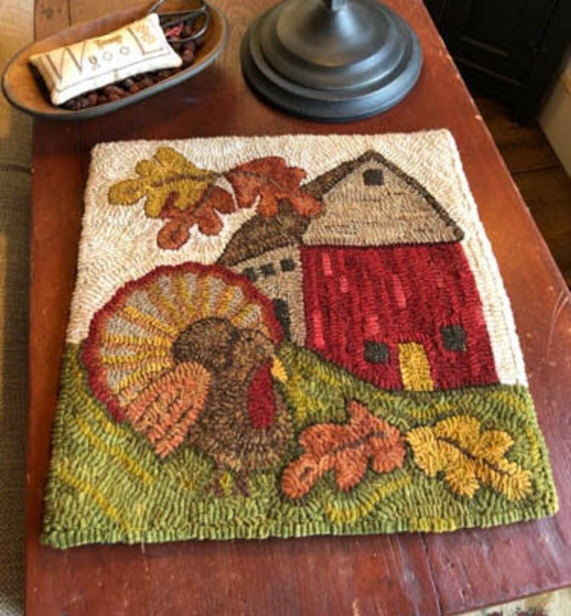 TURKEY HILL FARM village Tile Series Traditional Rug - Etsy