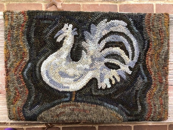 ANTIQUE WEATERVANE Rug Hooking Pattern Designed by Therese | Etsy