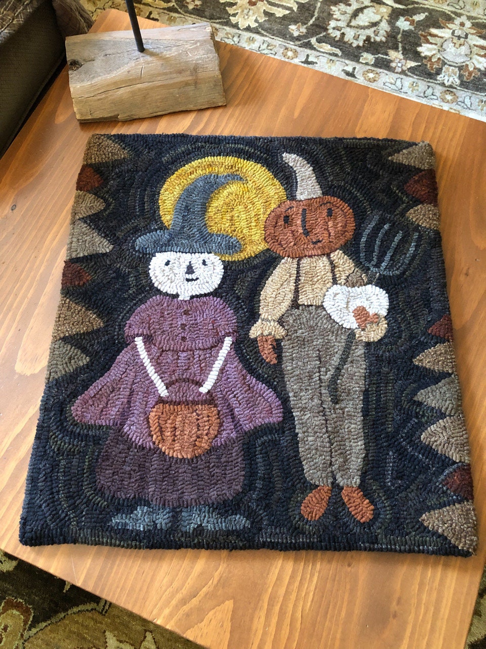 HALLOWEEN GOTHIC Rug Hooking Pattern Designed by Therese - Etsy