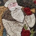 WOODLAND SANTA - Rug Hooking Pattern Designed by Therese Shick - Etsy