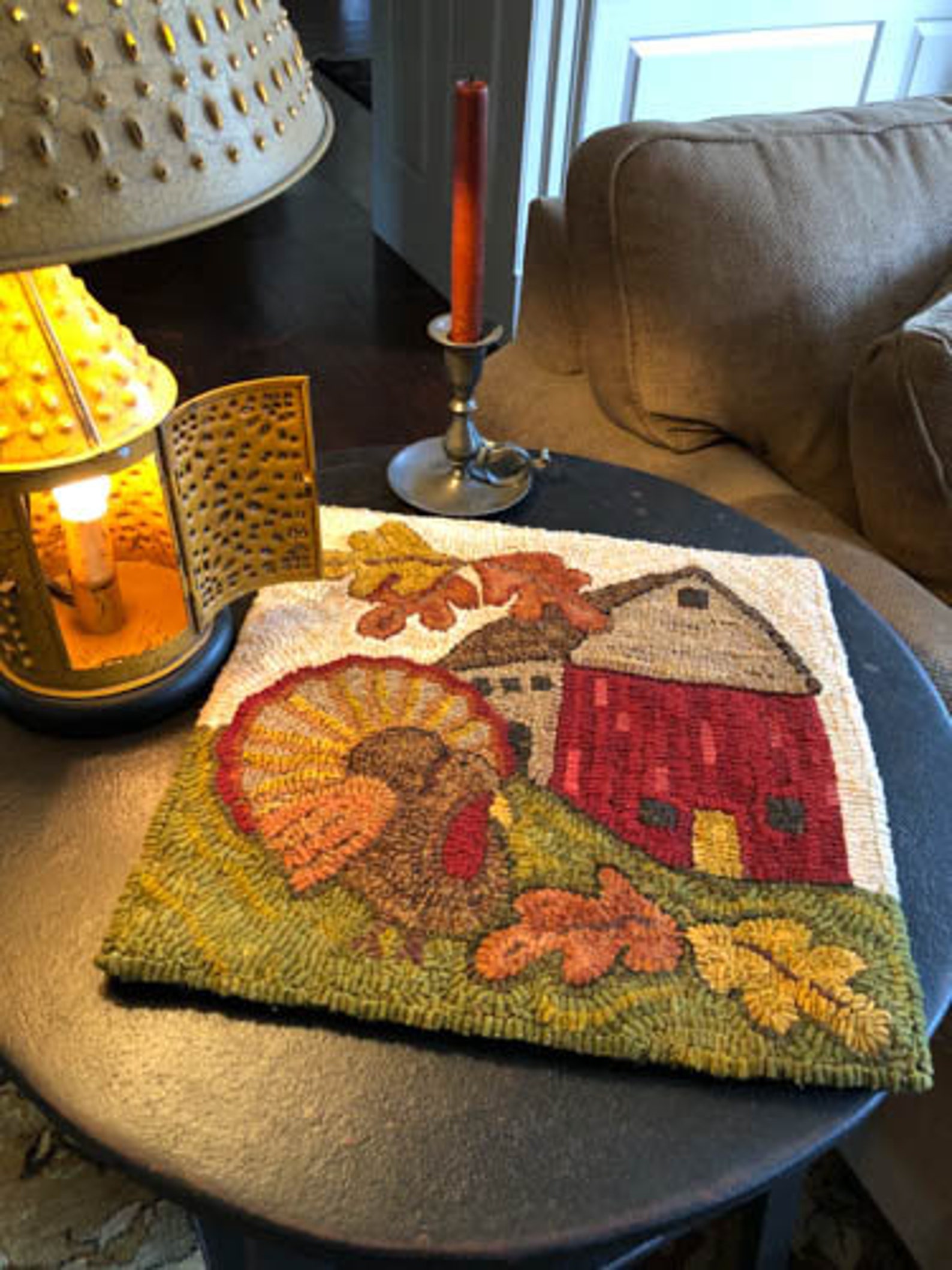 TURKEY HILL FARM village Tile Series Traditional Rug - Etsy