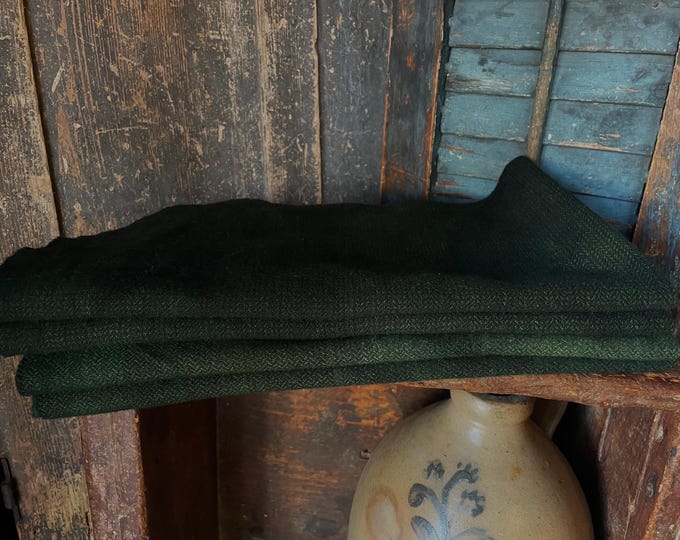 VT GREEN Hand-dyed Wool Collection - 1/4 Yd Each - 100% Premium Wool - Etsy