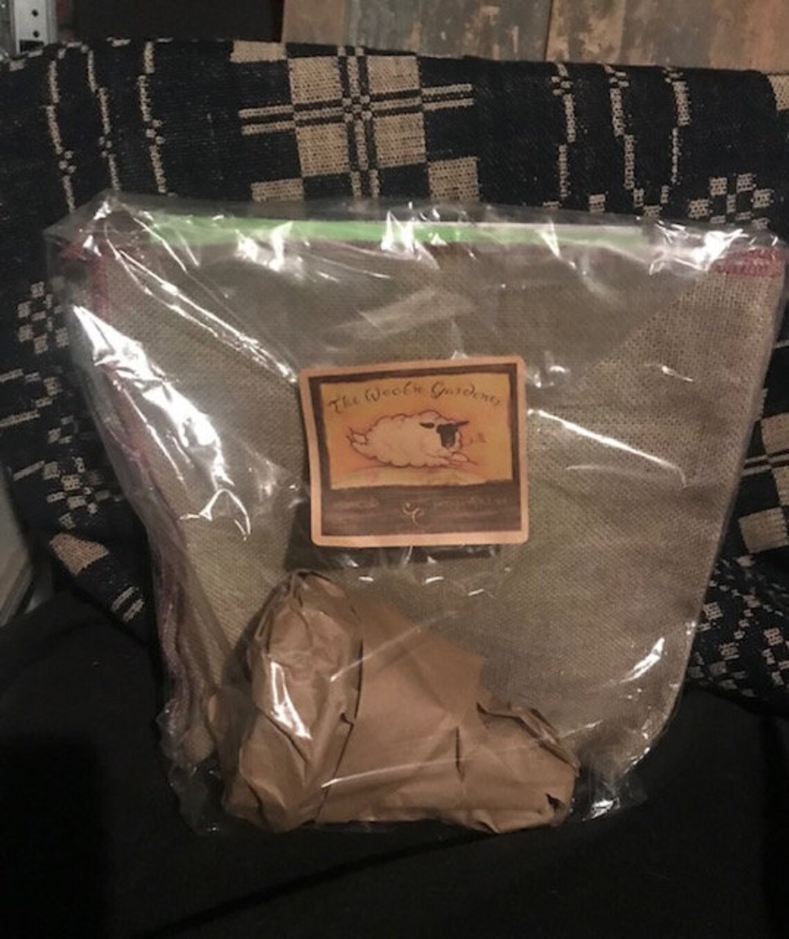 Wool PRODDY FLOWER directions kit With 2 Antique - Etsy