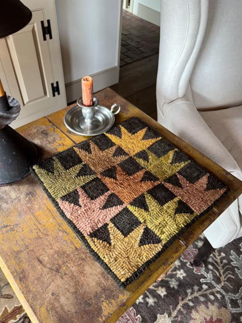 QUILT FOOTER I (footer Series) - Traditional Rug Hooking Pattern ...