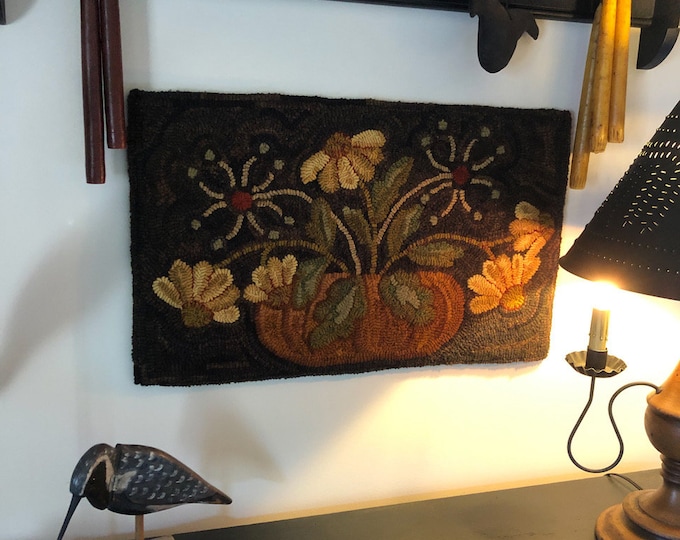 AUTUMN BOUQUET - Rug Hooking Pattern Designed by Therese Shick - Etsy