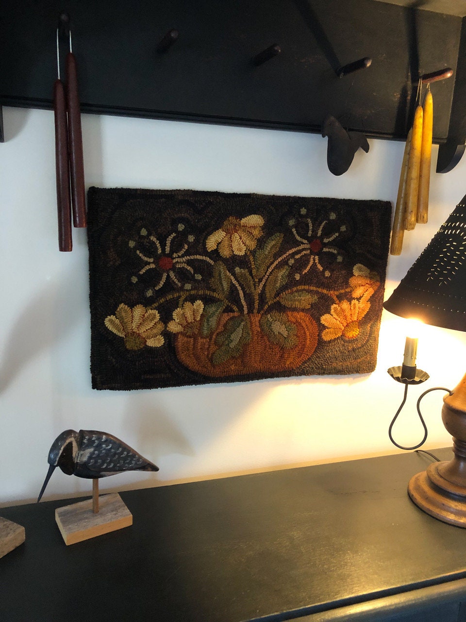 AUTUMN BOUQUET Rug Hooking Pattern Designed by Therese Shick - Etsy Canada