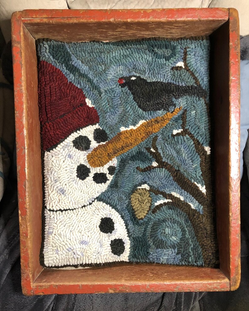 WINTER PALS Rug Hooking Pattern Designed by Therese Shick - Etsy