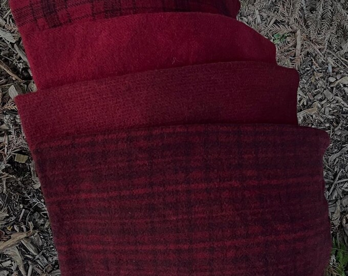 PA BARN RED Hand-dyed Wool Collection - 100% Premium Wool - Etsy
