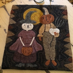 HALLOWEEN GOTHIC - Rug Hooking Pattern Designed by Therese Shick - Etsy