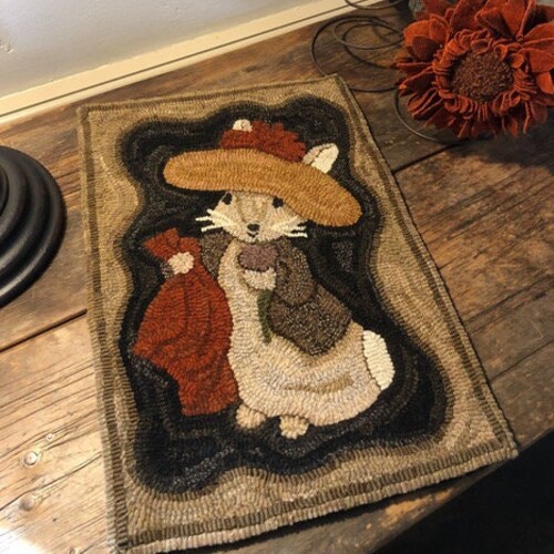WINTER PALS Rug Hooking Pattern Designed by Therese Shick - Etsy
