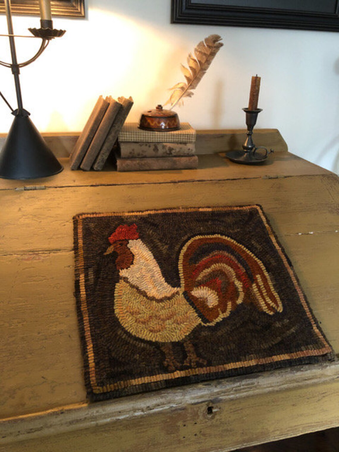 GOOD MORNING Rug Hooking Pattern Designed by Therese Shick - Etsy